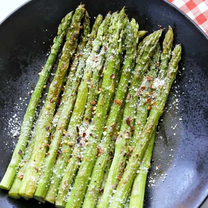 Roasted Asparagus with Parmesan - Healthy Recipes Blog