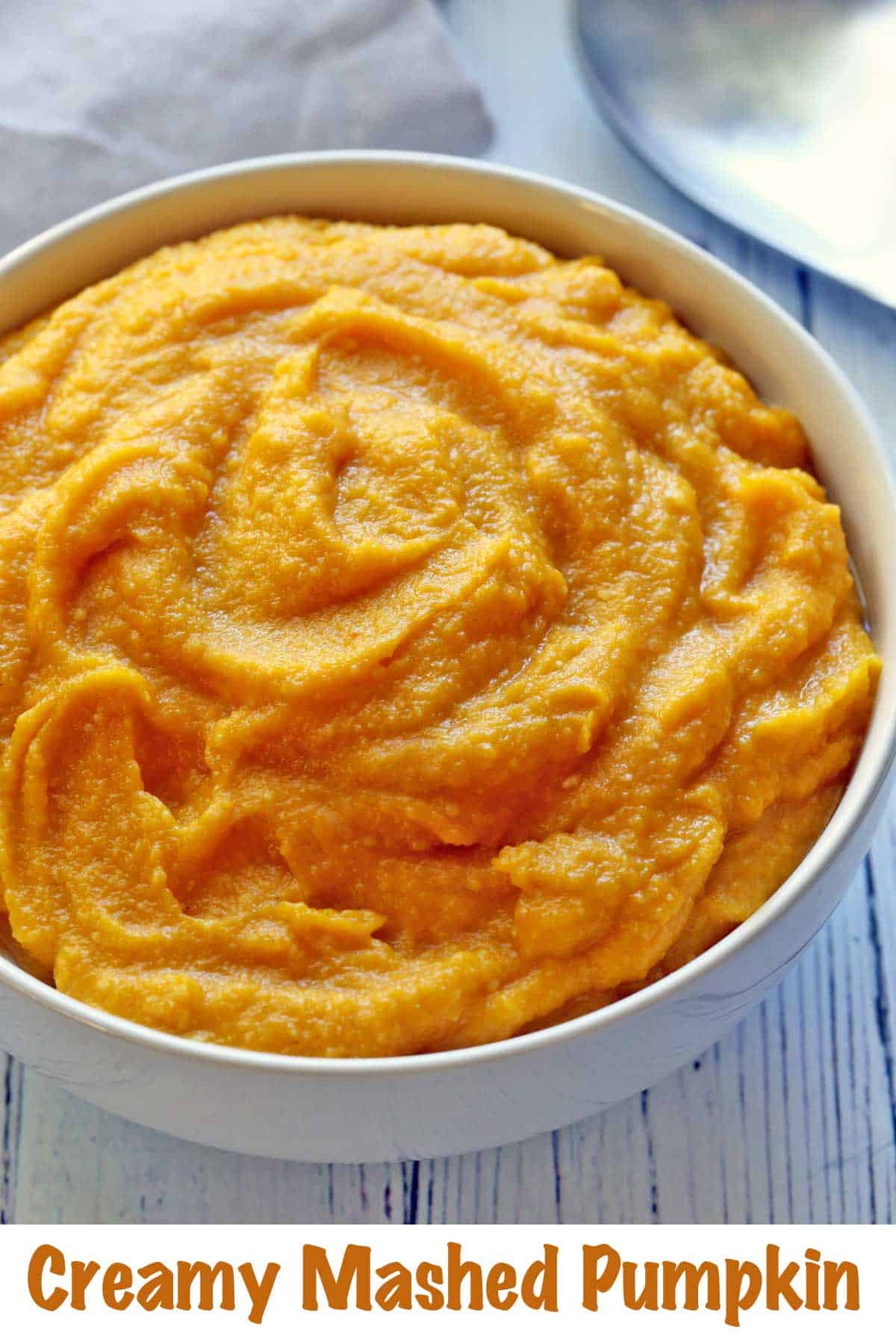 Creamy Mashed Pumpkin - Healthy Recipes Blog