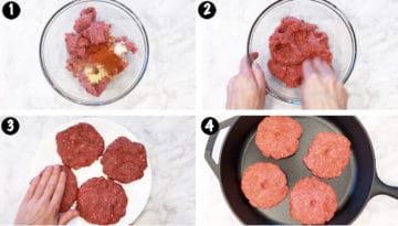 Juicy Broiled Hamburgers - Healthy Recipes Blog