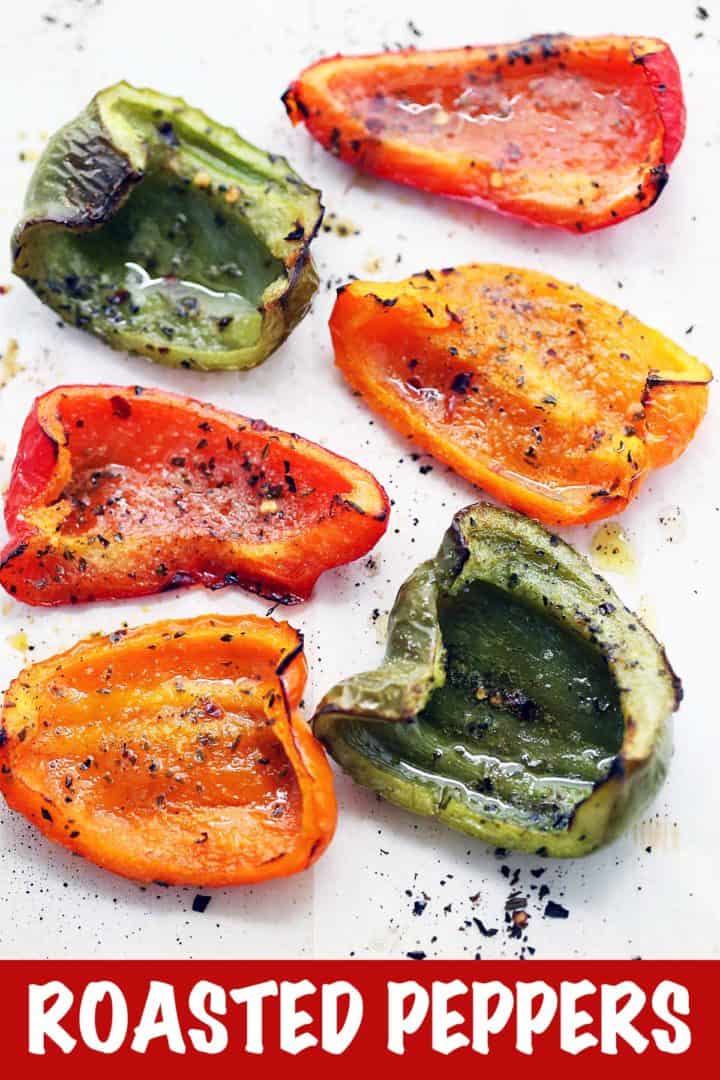 Roasted Bell Peppers with Olive Oil - Healthy Recipes Blog