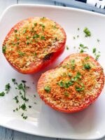 Broiled Tomatoes with Parmesan - Healthy Recipes Blog