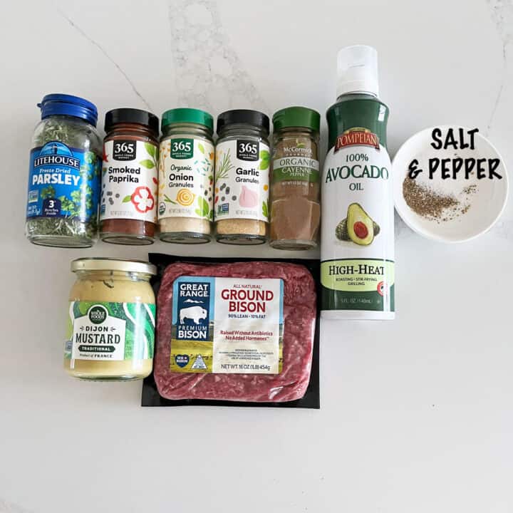 Juicy 20-Minute Bison Burgers - Healthy Recipes Blog