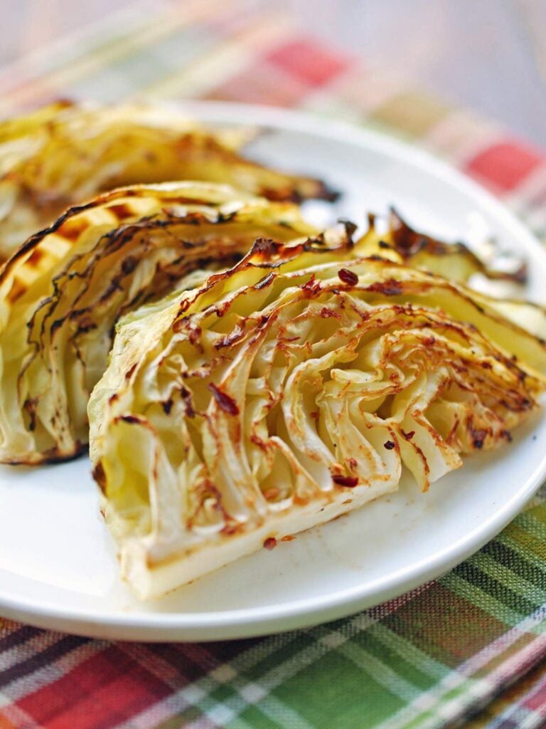 Simple Roasted Cabbage Recipe - Healthy Recipes Blog