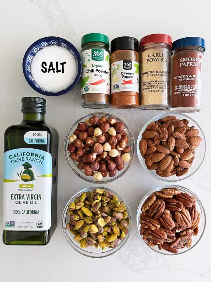 Roasted Nuts with Olive Oil and Spices - Healthy Recipes Blog