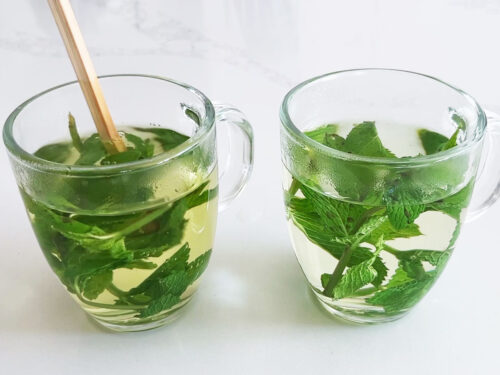 Mint Tea Recipe (Hot or Iced) - Healthy Recipes Blog