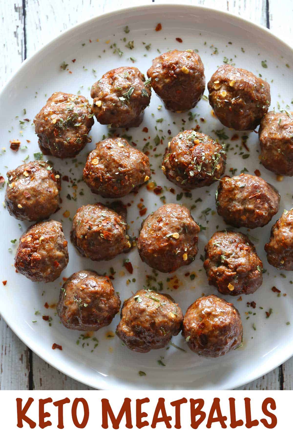Baked Keto Meatballs - Healthy Recipes Blog