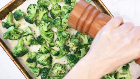 Roasted Frozen Broccoli | Browned and Crispy - Healthy Recipes Blog