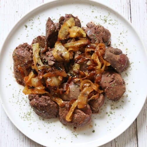 Sautéed Chicken Livers with Golden Onions - Healthy Recipes Blog