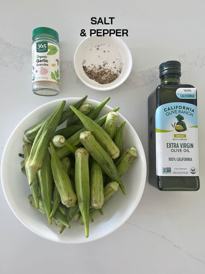 Simple Roasted Okra Recipe - Healthy Recipes Blog