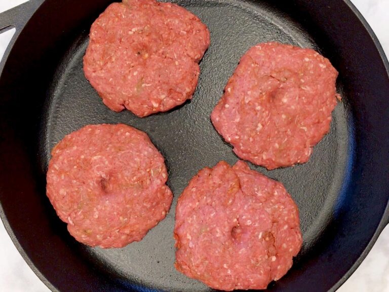 Broiled Burgers with Sauteed Onions and Cheese - Healthy Recipes Blog