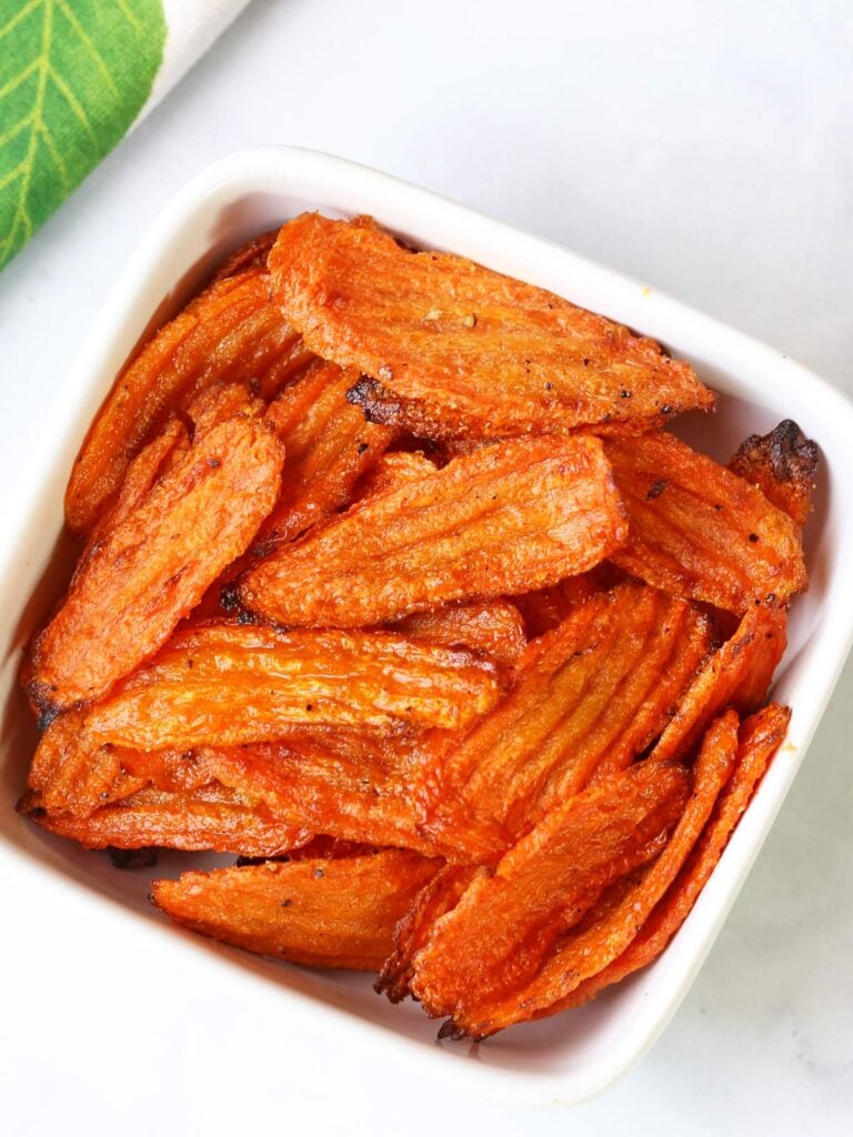 Oven-Baked Carrot Chips - Healthy Recipes Blog