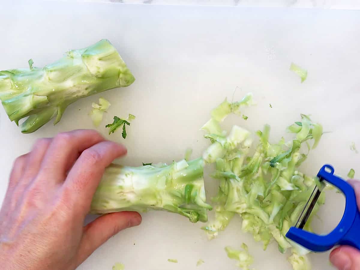 Roasted Broccoli Stems Recipe - Healthy Recipes Blog