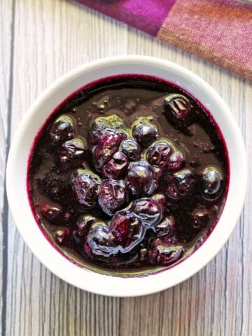 Quick Blueberry Compote Recipe | Ready in 15 Minutes - Healthy Recipes Blog