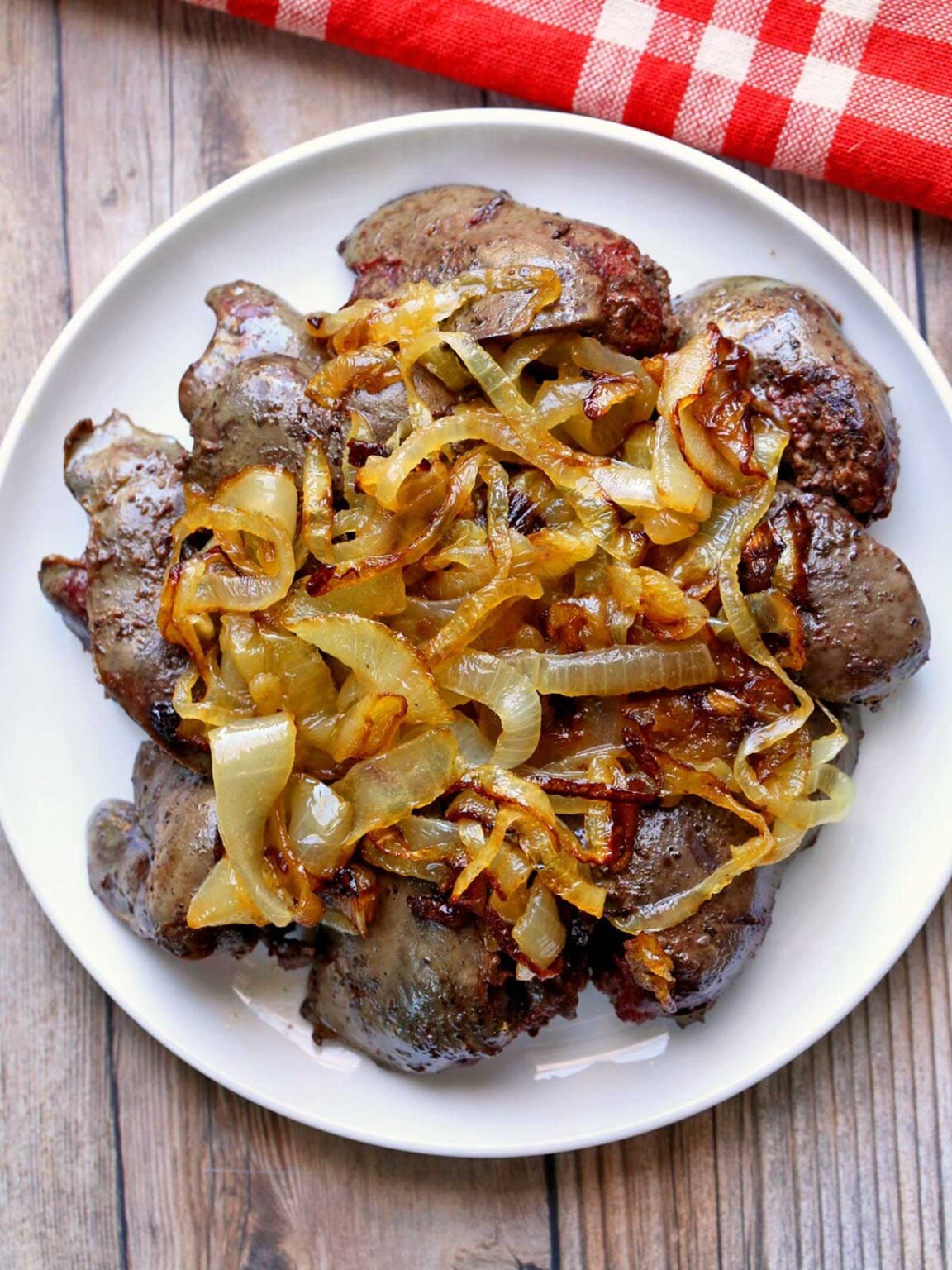 Sautéed Chicken Livers with Golden Onions - Healthy Recipes Blog
