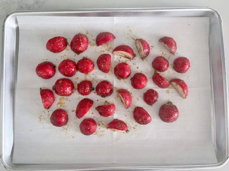Roasted Radishes with Butter and Garlic - Healthy Recipes Blog